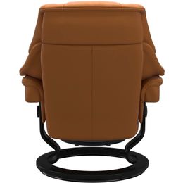 stressless "Reno" Set, Relaxsessel mit Hocker, mit Hocker, mit Classic Base, Gr&ouml;&szlig;e S, M & L, Gestell Schwarz