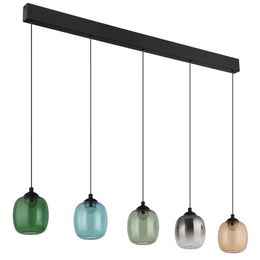NOWA LED-Hängeleuchte "MINARA", 1, Ø 12cm H: 150cm, 1 Stk., schwarz, Leuchten, Gläser, Hängeleuchte, Wohnzimmer, Esstisch