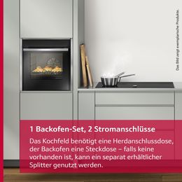 Neff Backofen-Set "BX38IB0", schwarz, Herdsets, mit 5 Beheizungsarten