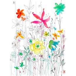 Komar Vliestapete "Digitaldruck Vlies - Joli - Gr&ouml;&szlig;e 200 x 270 cm", B/L: 200mm x 270mm, Rollen:, bunt, Tapeten, Wohnzimmer, Schlafzimmer