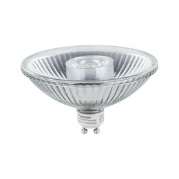 Paulmann LED-Leuchtmittel "QPAR111 425lm 2700K 24 230V", L:7cm &Oslash;:11,1cm, silber, Leuchtmittel