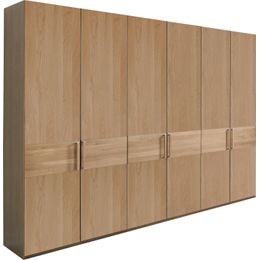 Dreht&uuml;renschrank Wiemann, B:295,2cm H:217cm T:58cm, braun, Holz teilmassiv, Schr&auml;nke, "Kiruna"