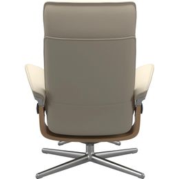 stressless "Admiral" Set, Relaxsessel inkl. Hocker, mit Cross Base, Gr&ouml;&szlig;e M & L, Holzakzent Eiche