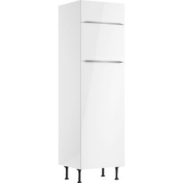 K&uuml;hlumbauschrank Optifit, B:60cm H:211,8cm T:58,4cm, wei&szlig;, Schr&auml;nke, "Aken"