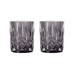 Nachtmann Whiskyglas "Whiskybecher Noblesse Vintage 295 ml 2er Set", 2 tlg., grau, Trinkgefäße