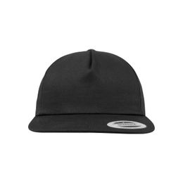 Flexfit Damen Flex Cap "Flexfit Snapback Unstructured 5-Panel Snapback"schwarz, unifarben, 60% Baumwolle, 40% Polyester, Caps
