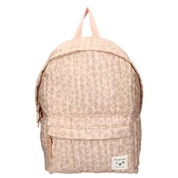 Vadobag Kinder Cityrucksack, beige, Kunstfaser, Rucksäcke, mit angesagtem Panther-Print