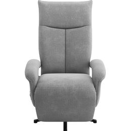 Sit & More TV-Sessel SIT & MORE, B:74cm H:112cm T:82cm, grau, 95%Polyester 5%Polyamid, Sessel, "TV Dance", wahlweise manuell oder elektrischer Funktion mit Akku