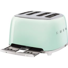 Smeg Toaster "TSF03PGEU", B:33cm H:20cm T:30cm, gr&uuml;n, Toaster