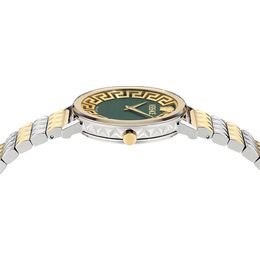Versace Damen Quarzuhr "Versace DAEDALUS", gold, Armbanduhren, Armbanduhr, Damenuhr, Swiss Made, Edelstahlarmband, analog, Saphirglas