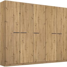 Drehtürenschrank Rauch, B:226cm H:229cm T:54cm, braun, Holzwerkstoff, Schränke, "Kleiderschrank Schrank Garderobe TOPSELLER OTELI inkl.