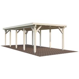 Einzelcarport Palmako, beige, Carports, "Karl"