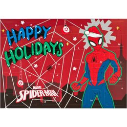 Undercover Jungen Spielzeug-Adventskalender "Spider Man", rot, Kunststoff, B:42cm H:29,7cm T:3cm, Adventskalender