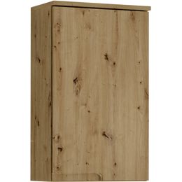 H&auml;ngeschrank, B:40cm H:67cm T:23cm, beige, BASIC BY BALCULINA, Holzwerkstoff, Badezimmer, Schr&auml;nke, "Spice, Badezimmerschrank BxTxH 40x67x23 cm",