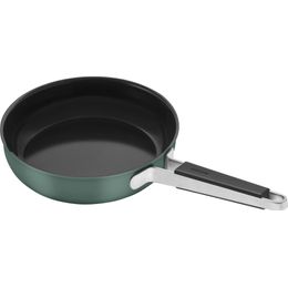 Zwilling Bratpfanne "Pure", Ø 24cm + Höhe 21,7cm, grün, Pfannen, Keramikbeschichtung, Stay-Cool Griffe, Edelstahl