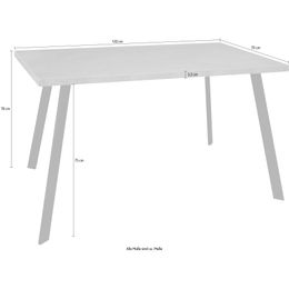 M&auml;usbacher Schreibtisch M&Auml;USBACHER, B:120cm H:75cm T:70cm, schwarz, B&uuml;ro, Tische, "Big System Office", Breite 120 cm