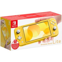 NINTENDO SWITCH Spielekonsole "Lite (ohne Netzteil)", B:20,8cm H:9,11cm T:1,39cm, gelb, Spielekonsolen