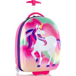 Heys Kinder Kinderkoffer "Einhorn rosa, 46 cm", pink, Polycarbonat-Verbundwerkstoff, mehrfarbig, festlich, Koffer, Heys x Joachim Llambi
