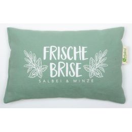 Kr&auml;uterkissen Herbalind, B:30cm H:4cm L:20cm, gr&uuml;n, Baumwolle, Funktionskissen, "5066 Kr&auml;uterkissen FRISCHE BRISE"