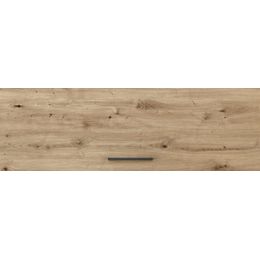 Kurzh&auml;ngeschrank Flex-Well, B:100cm H:32cm T:32cm, braun, Holzwerkstoff, Schr&auml;nke, "Cara", (B x H x T) 100 x 32 x 32 cm, mit Klappen&ouml;ffnung