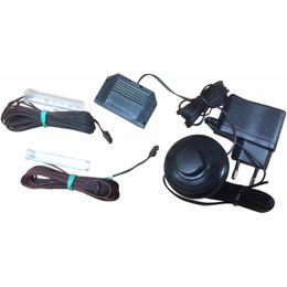 LED Unterbauleuchte TRENDTEAM, B:50cm H:1cm L:8cm, wei&szlig;, Leuchten, LED Unterbauspots mit kalt-wei&szlig;em Licht - Mit Fu&szlig;schalter