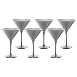 ST&Ouml;LZLE Cocktailglas "Cocktailschalen Elements 240 ml 6er Set", silber, Trinkgef&auml;&szlig;e