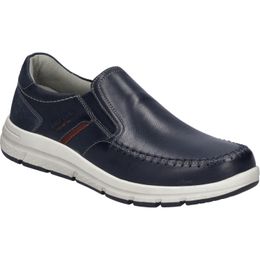 Josef Seibel Herren Slipper "Giuseppe 05, ocean", Gr. 44ocean, Obermaterial: 100% Rindsleder Leather cow., Schuhe