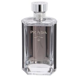 Prada Herren Eau de Toilette "L'Homme", 100ml, grau, Parfüms, Holziger Duft mit Amber, Iris, Neroli, Geranie und Patschuli.