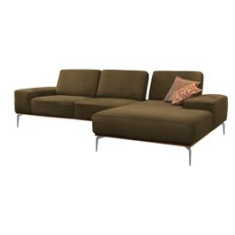 Ecksofa W.Schillig, B:319cm H:88cm T:178cm, gr&uuml;n, Longlife Xtra-Leder Z73: Naturwalkleder der Luxusklasse aus den erlesensten Rohh&auml;uten. Hautst&auml;rke