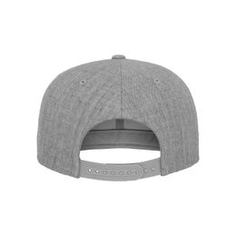 Flexfit Herren Flex Cap "Flexfit Unisex Classic Snapback", grau, unifarben, 80% Polyacryl, 20% Wolle, Caps