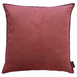 Kissenhülle Apelt, B:46cm L:46cm, rot, Polyester, Obermaterial: 100% Polyester, Kissenbezüge, "Magnus"