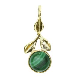 OSTSEE-SCHMUCK Damen Kettenanh&auml;nger "OSTSEE-SCHMUCK Anh&auml;nger Bl&uuml;te Anh&auml;nger Bl&uuml;te", 20 x 8mm, Gelbgold 333, 0,7 g, gelb, Gelbgold 333, Schmuckanh&auml;nger