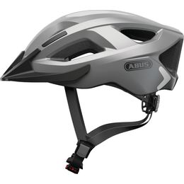 Abus Fahrradhelm "ADURO 2.0", L Kopfumfang: 58cm - 62cm, silber, Helme