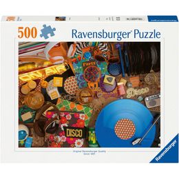 Ravensburger Kinder Puzzle "Hallo Vinyl", bunt, B:49cm H:36cm, Puzzles, Made in Germany
