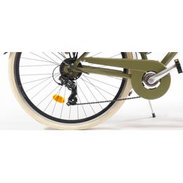 Cityrad "Citybike 605 Alu Lady", 46cm, 28 Zoll (71,12cm), gr&uuml;n, VENICE - I LOVE ITALY, Fahrr&auml;der, f&uuml;r Damen, Kettenschaltung