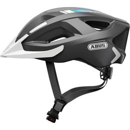 Abus Fahrradhelm "ADURO 2.0", L Kopfumfang: 58cm - 62cm, grau, Helme