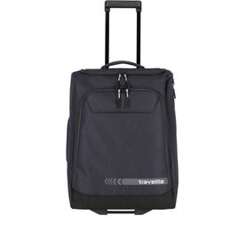Travelite Damen Weichgepäck-Trolley "KICK OFF, verschiedene Größen und Farben", grau, Polyester, unifarben, Koffer, Reisetasche Reisegepäck