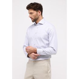 Eterna Herren Langarmhemd "MODERN FIT", grau, Gr. 39, Twill, 100% cotton, Hemden, NON IRON (b&uuml;gelfrei)