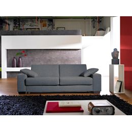 Schlafsofa Bali, B:212cm H:83cm T:100cm, grau, Wohnzimmer, Sofas, "Norwalk, Dauerschläfer", in 140er und 160er Breite, 3 Varianten, auch mit
