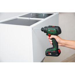 Bosch Home and Garden Akku-Bohrschrauber "&raquo;AdvancedDrill 18V-80 QuickSnap&laquo;"blau, BOSCH HOME & GARDEN, Bohrmaschinen, Inkl. 2x Akku PBA 18V 2,5Ah und Ladeger&auml;t