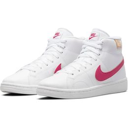 Nike Sportswear Damen Sneaker "COURT ROYALE 2 MID", Gr. 38, pink, Leder, Schuhe