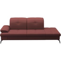 Sit & More Recamiere SIT & MORE, B:231cm H:90cm T:122cm, braun, Sofas, "Amica, inkl. Sitztiefenverstellung und Armteilverstellung", wahlweise mit