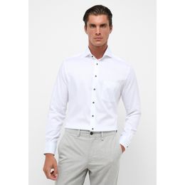 Eterna Herren Langarmhemd "MODERN FIT"weiß, Gr. 44, 40% cotton, 4% Elasthan, 56% Lyocell, Hemden