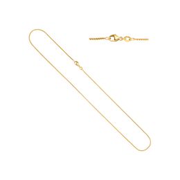Jobo Damen Kette ohne Anh&auml;nger "Rund-Venezianerkette", Gelbgold 750, L: 45, gelb, Gelbgold 750, Halsketten, 750 Gold 1,2 mm 45 cm