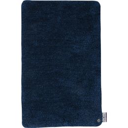 Badematte Tom Tailor HOME, H:27mm, blau, Kunstfaser, Badematten, "Soft Bath", Badteppich, Uni Farben, rechteckig & quadratisch erh&auml;ltlich