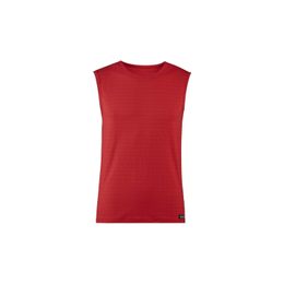 Bruno Banani Herren Unterhemd "Unterhemd Check Line 2.0 1er Pack", Gr. S, rot, Obermaterial: 90% Polyamid PA. 10% Elasthan EL., Unterhemden