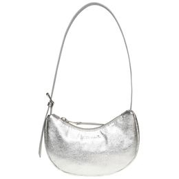 Steve Madden Damen Henkeltasche "Steve Madden Taschen Lederimitat", silber, Lederimitat, Taschen