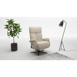 Sit & More TV-Sessel SIT & MORE, B:86cm H:115cm T:86cm, silber, 100%Polyester, Sessel, "Triple Seven Xtra large, bis 200kg belastbar, mit Herz-Waage Funktion",