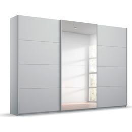 Schwebet&uuml;renschrank Rauch, B:271cm H:210cm T:62cm, grau, Holzwerkstoff, Schr&auml;nke, "Kleiderschrank Schrank Garderobe BESTSELLER KOLUNA mit Spiegel",