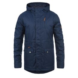 !Solid SOLID Herren Wintermantel "Winterjacke SDBello", blau, Gr. L, Obermaterial: 100% Polyester PES., Mäntel